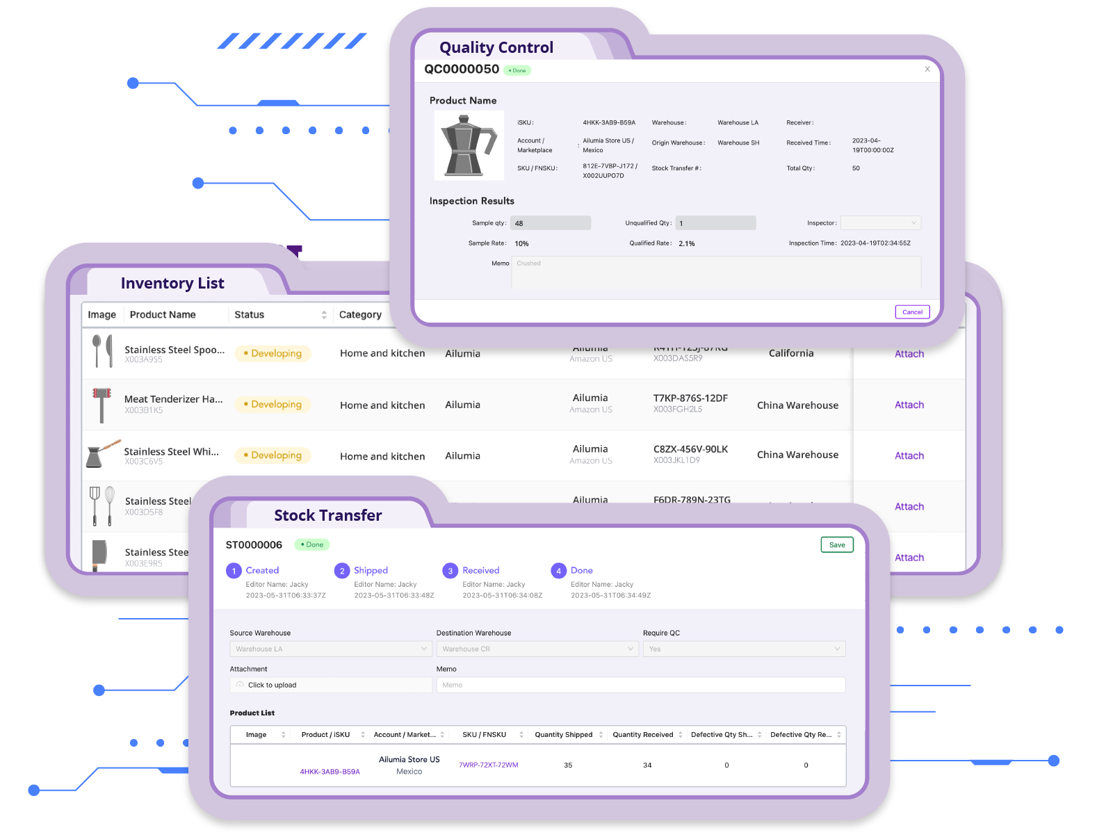 SellerHub-Warehouse Management - Ailumia